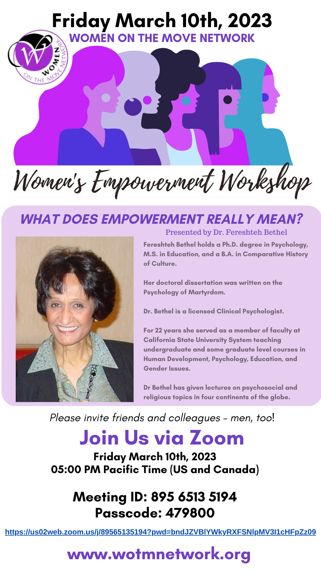 Women Empowerment Workshops – Women On The Move Network